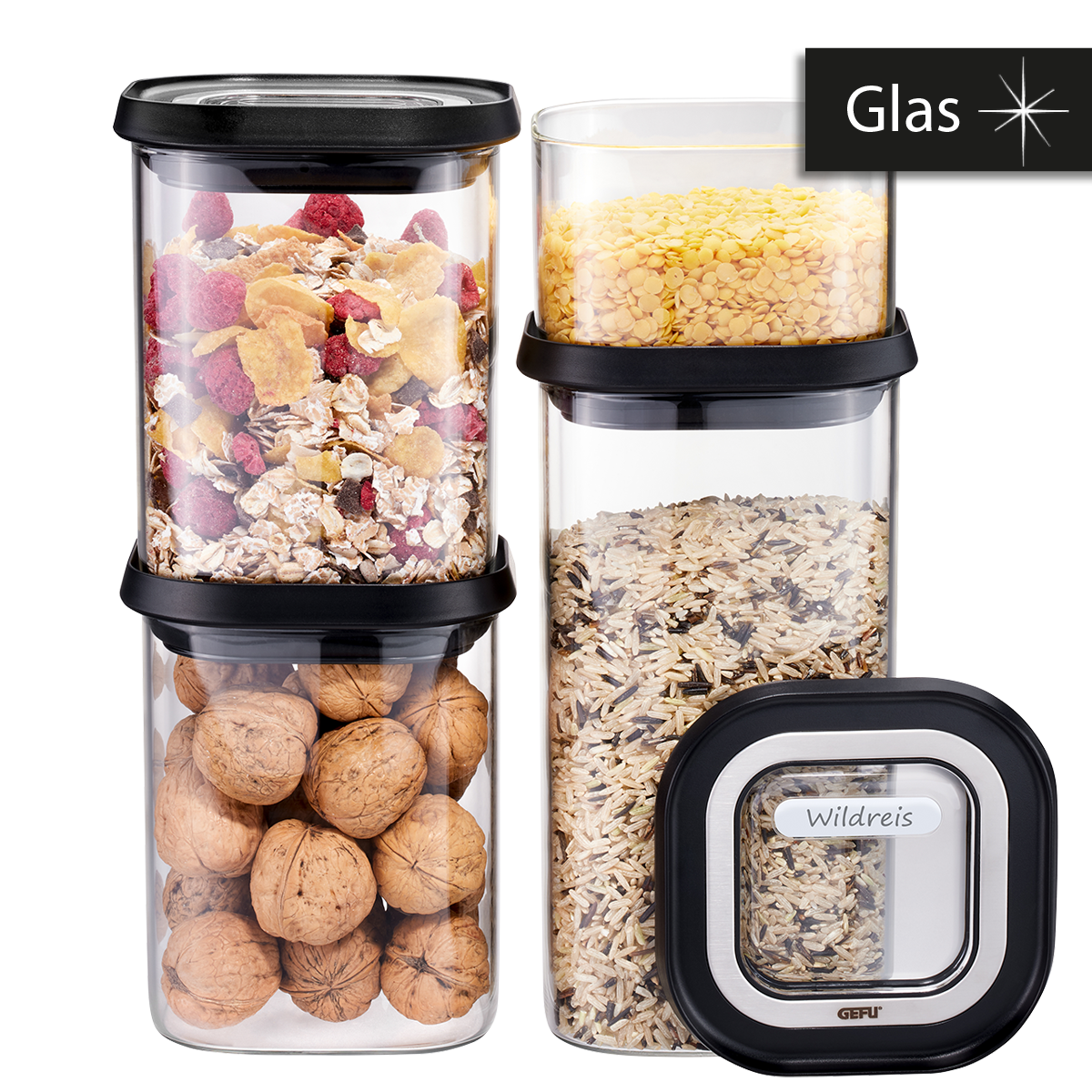 GEFU Vorratsdosen – Frische & Ordnung in der Küche
